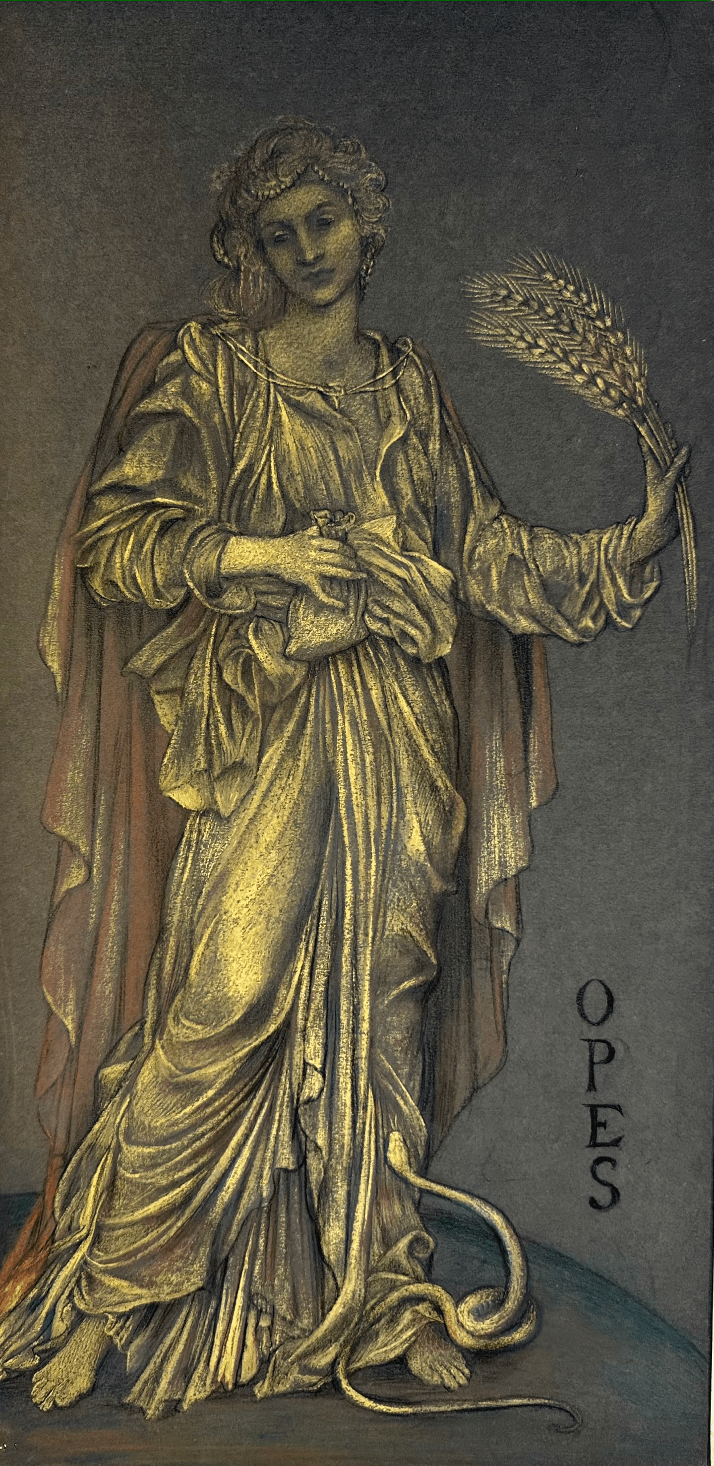 Review: Evelyn De Morgan: Gold Drawings at Leighton House – Frances ...